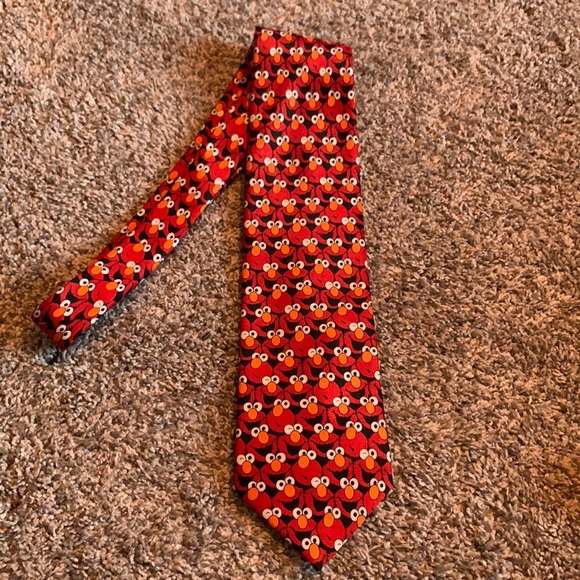 Sesame Street | Accessories | Sesame Street Elmo Faces Necktie | Poshmark
